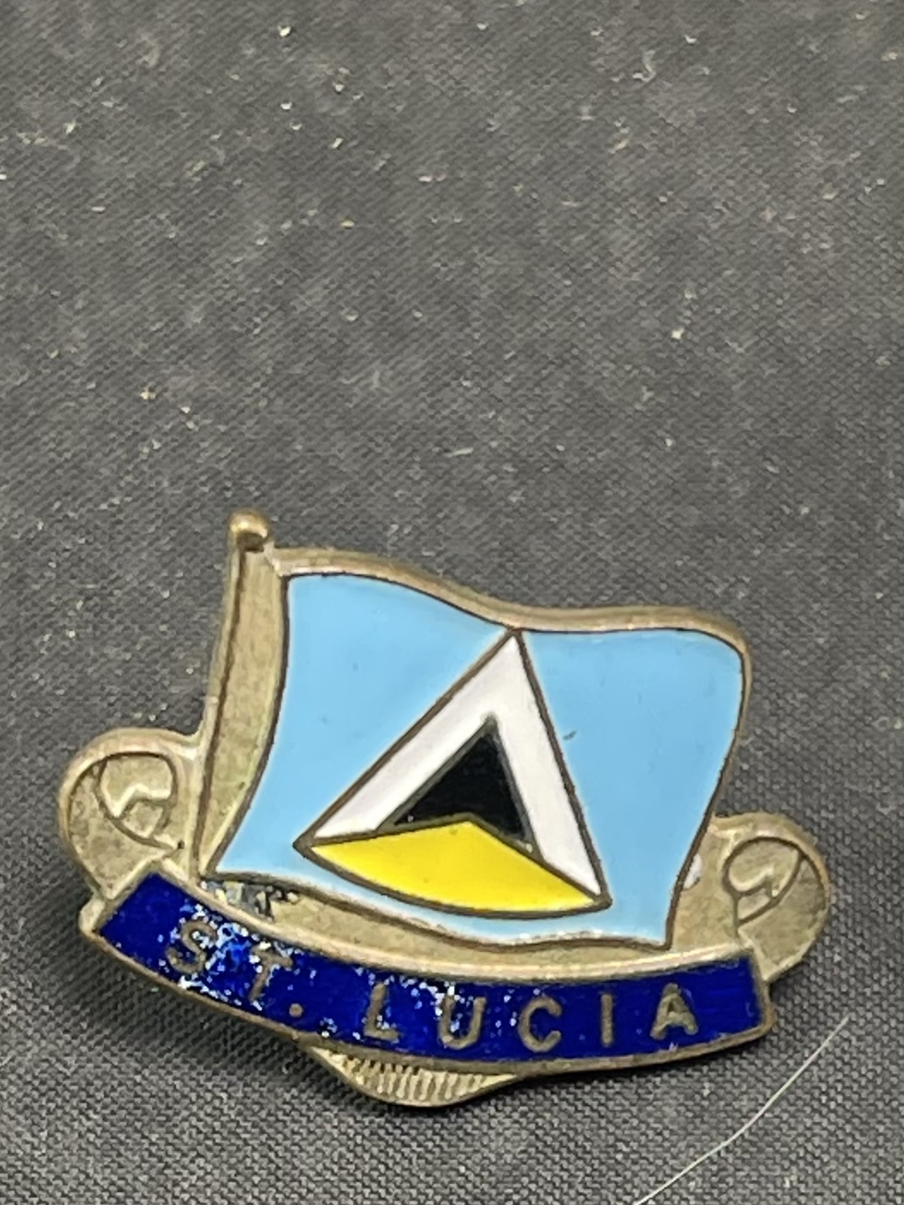 St. Lucia Lapel Pin - Picker Place