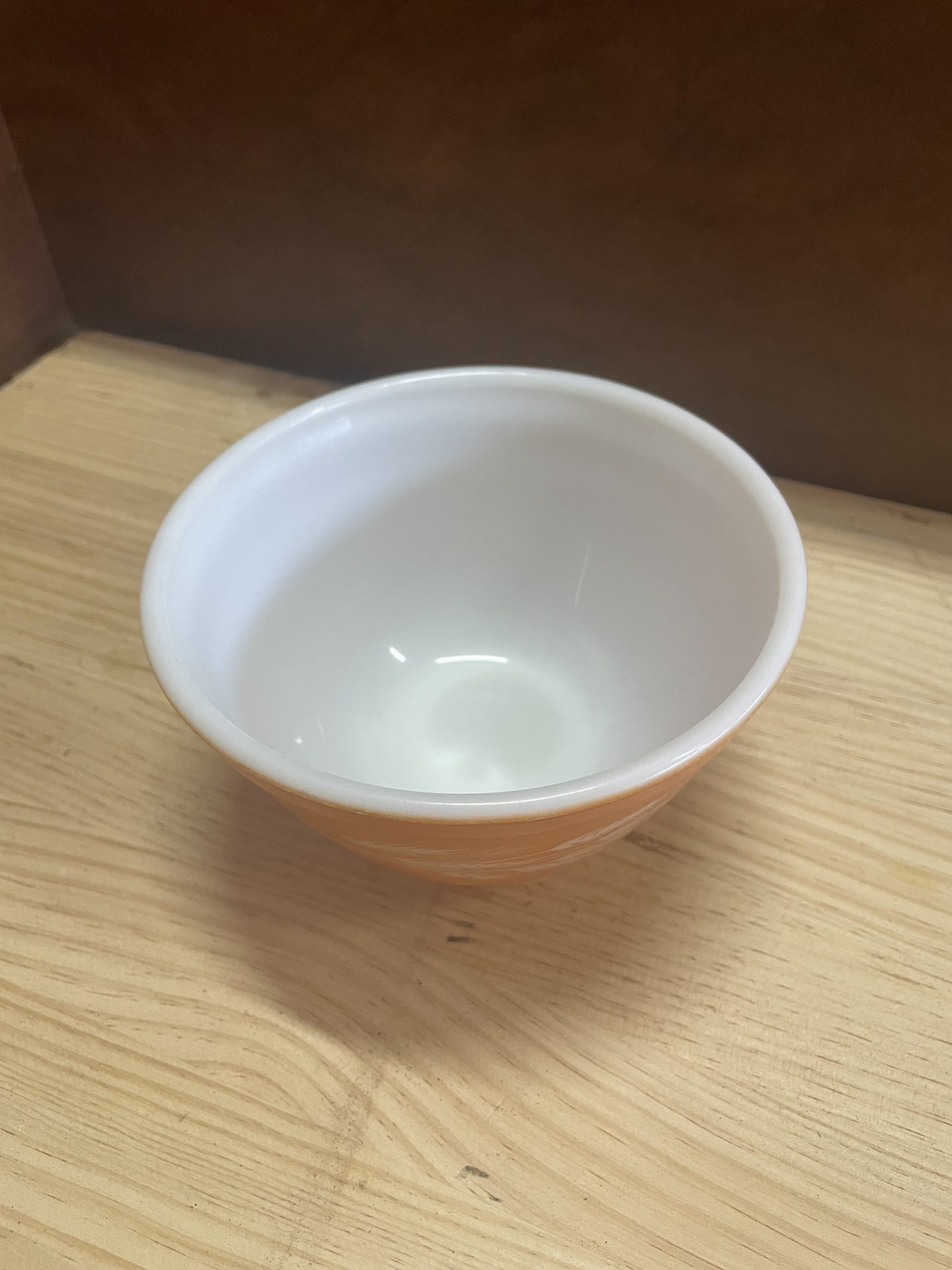 Pyrex Orange Wheat Bowl - Picker Place