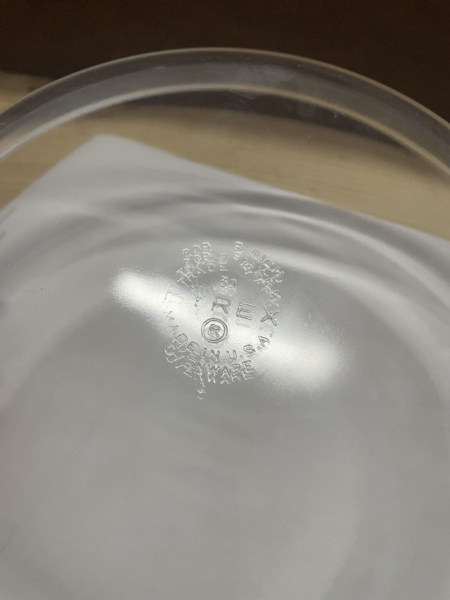 Pyrex Pie Plate - Picker Place