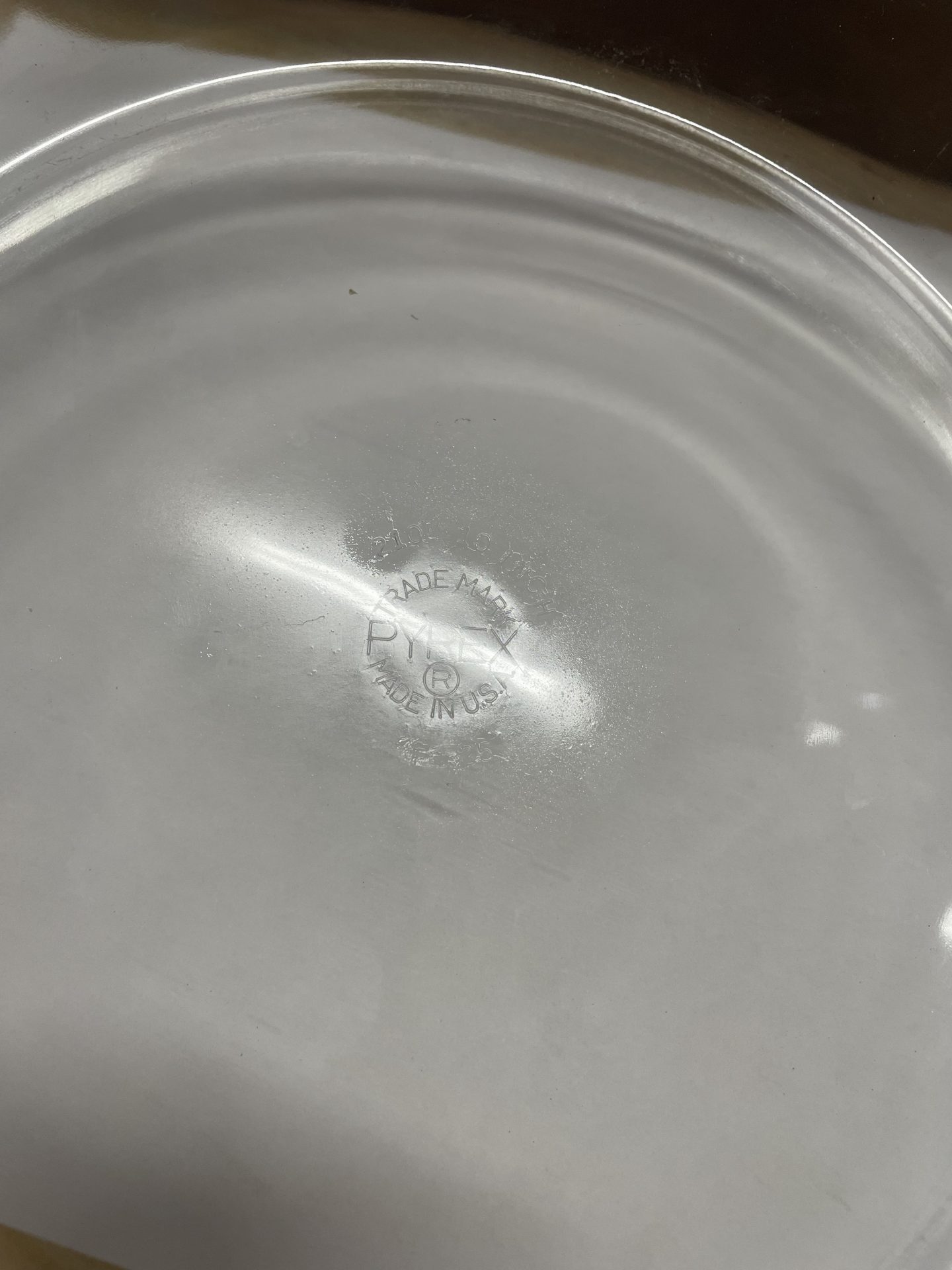 Pyrex Pie Plate - Picker Place