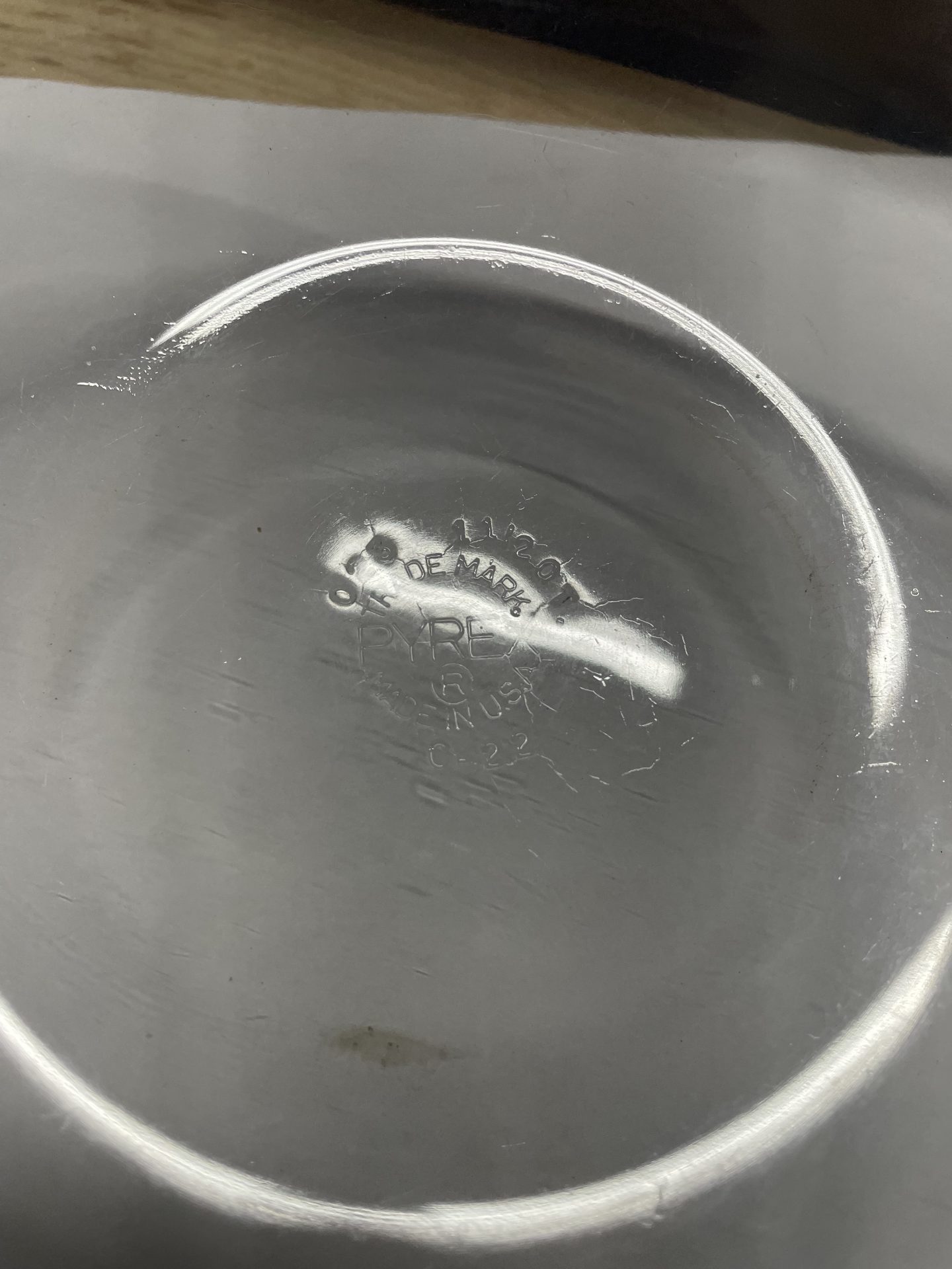 Pyrex Clear Glass Bowl - Picker Place