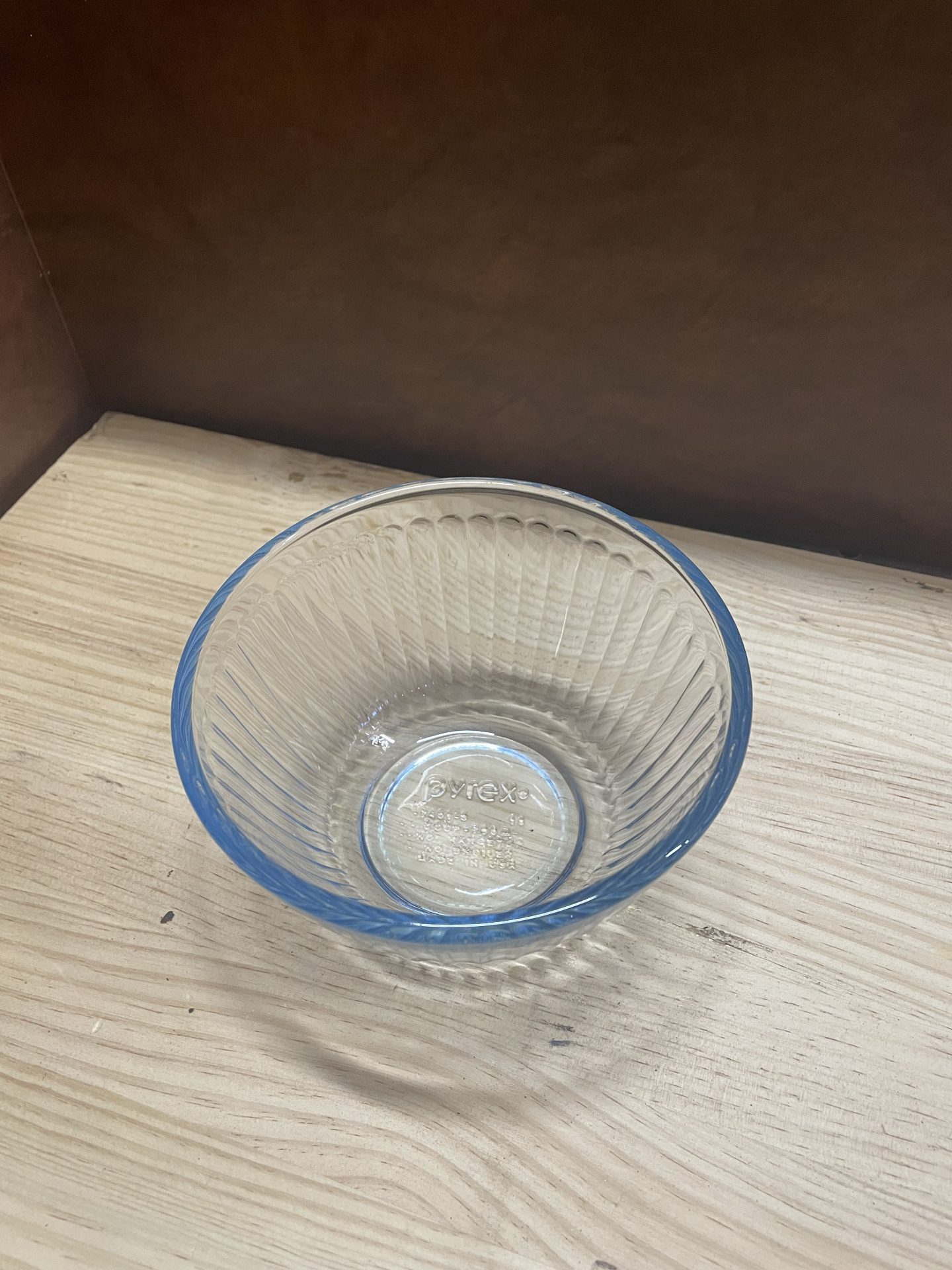 Ribbed Pyrex Bowl - Picker Place
