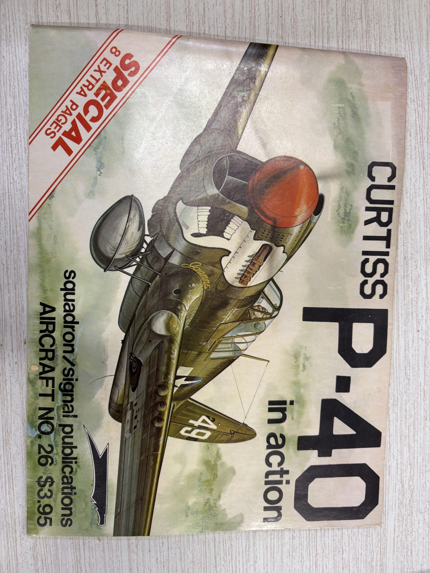 Top Flite P-40 Warhawk Balsa R/C Model Airplane Kit - Picker Place