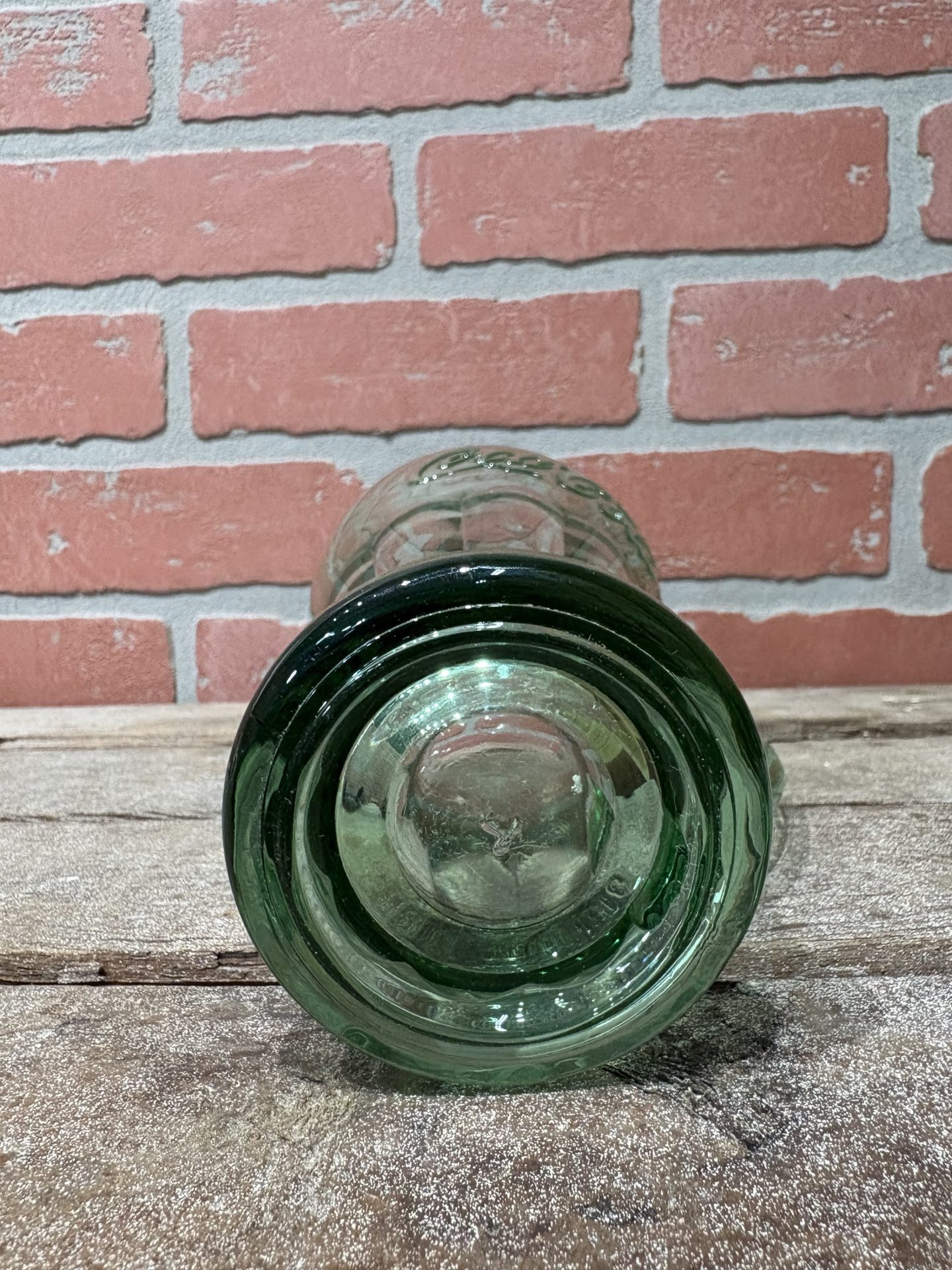 Libbey Green Coca Cola Glass - Picker Place