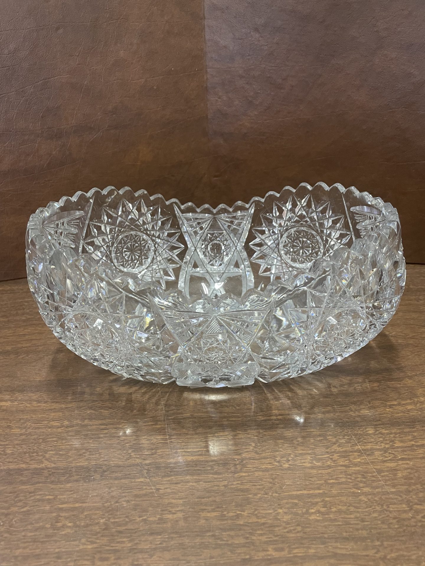 American Brilliant Oval Bowl - Picker Place