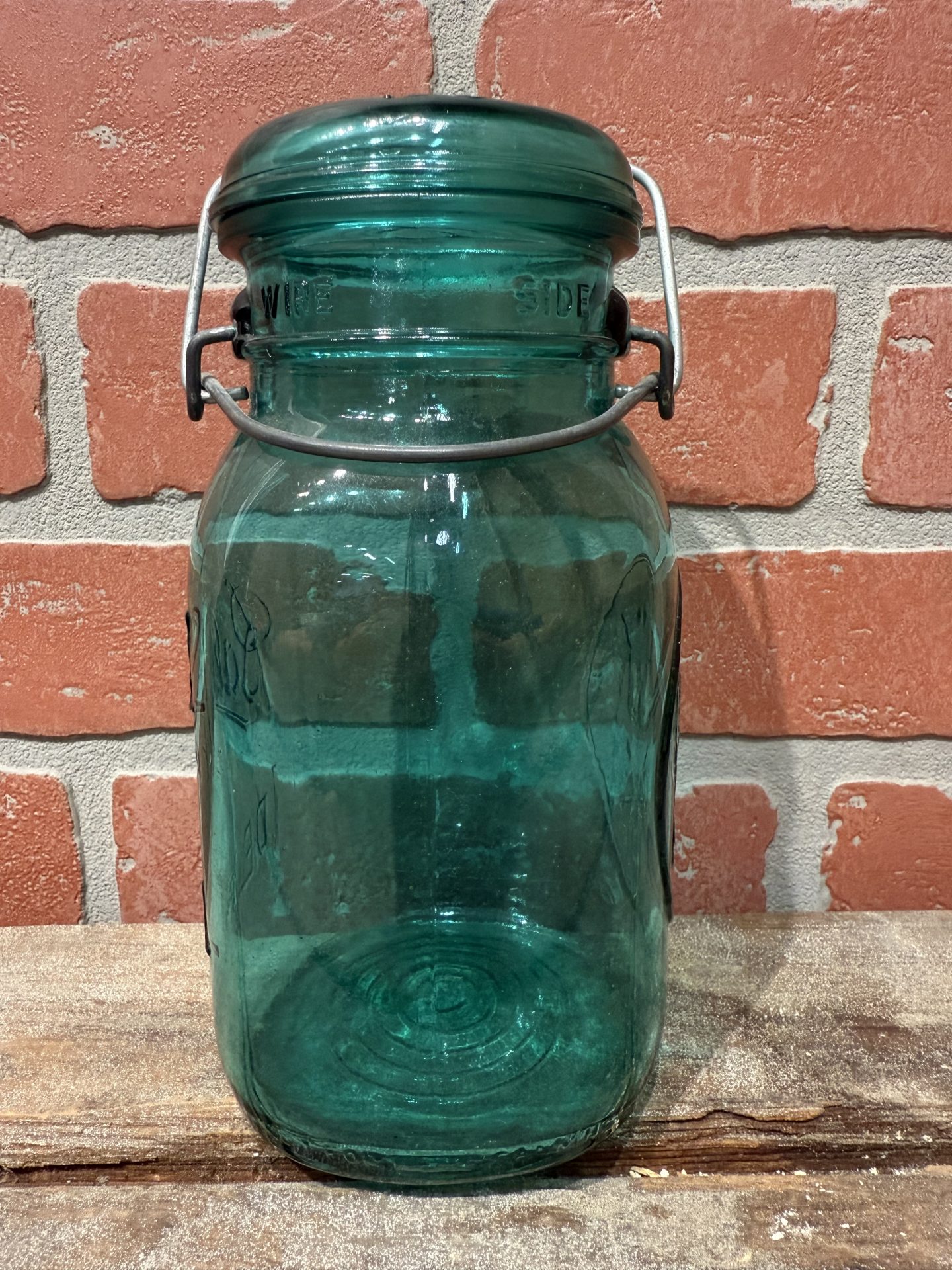 Blue Ball Ideal Lidded Mason Jar - Picker Place